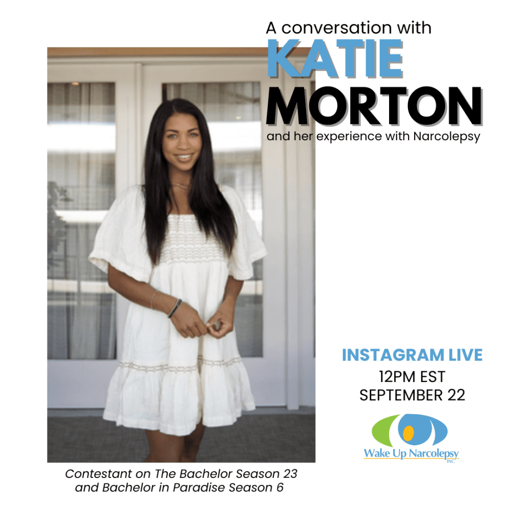 A Conversation with Katie Morton - Wake Up Narcolepsy's Instagram Live Q&A - Wake Up Narcolepsy